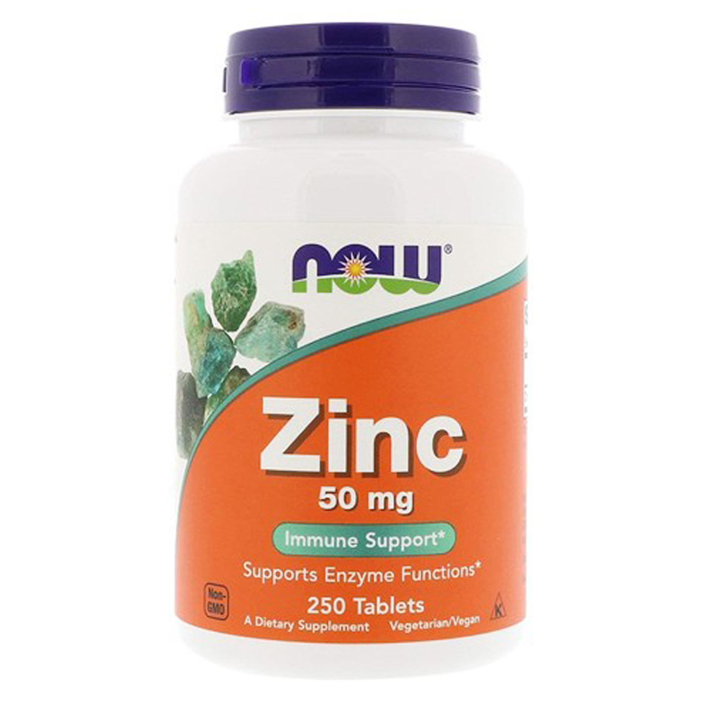 NOW Foods Zinc 250 Tabletten | Nutrition1